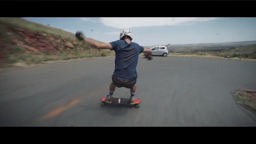 Richard Swart switching Shits - Video - Longboarding SA